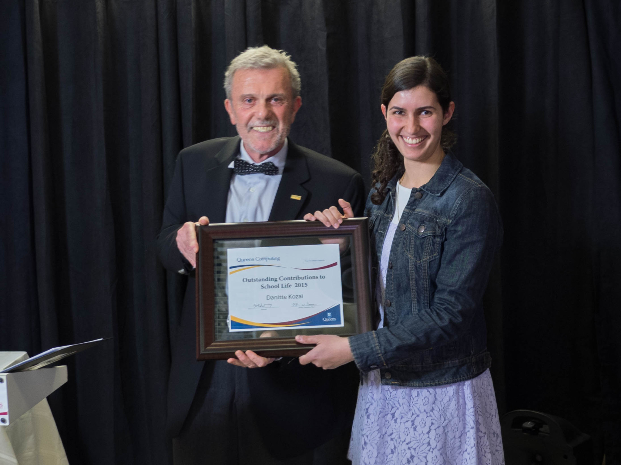 2015 School of Computing Awards > Queen's School of Computing