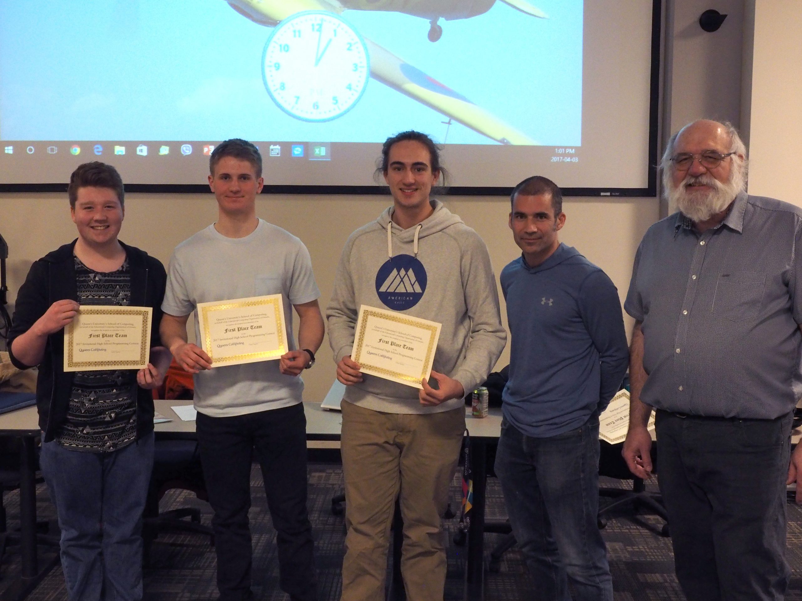 2017 Invitational High School Programming Contest > Queen's School of ...