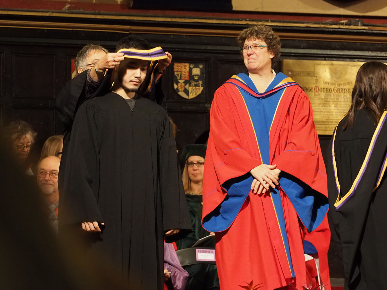Fall Convocation and Frank Knox Award 2018 > Queen's School of Computing