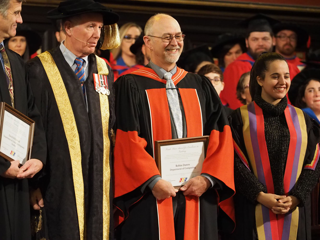 Fall Convocation and Frank Knox Award 2018 > Queen's School of Computing