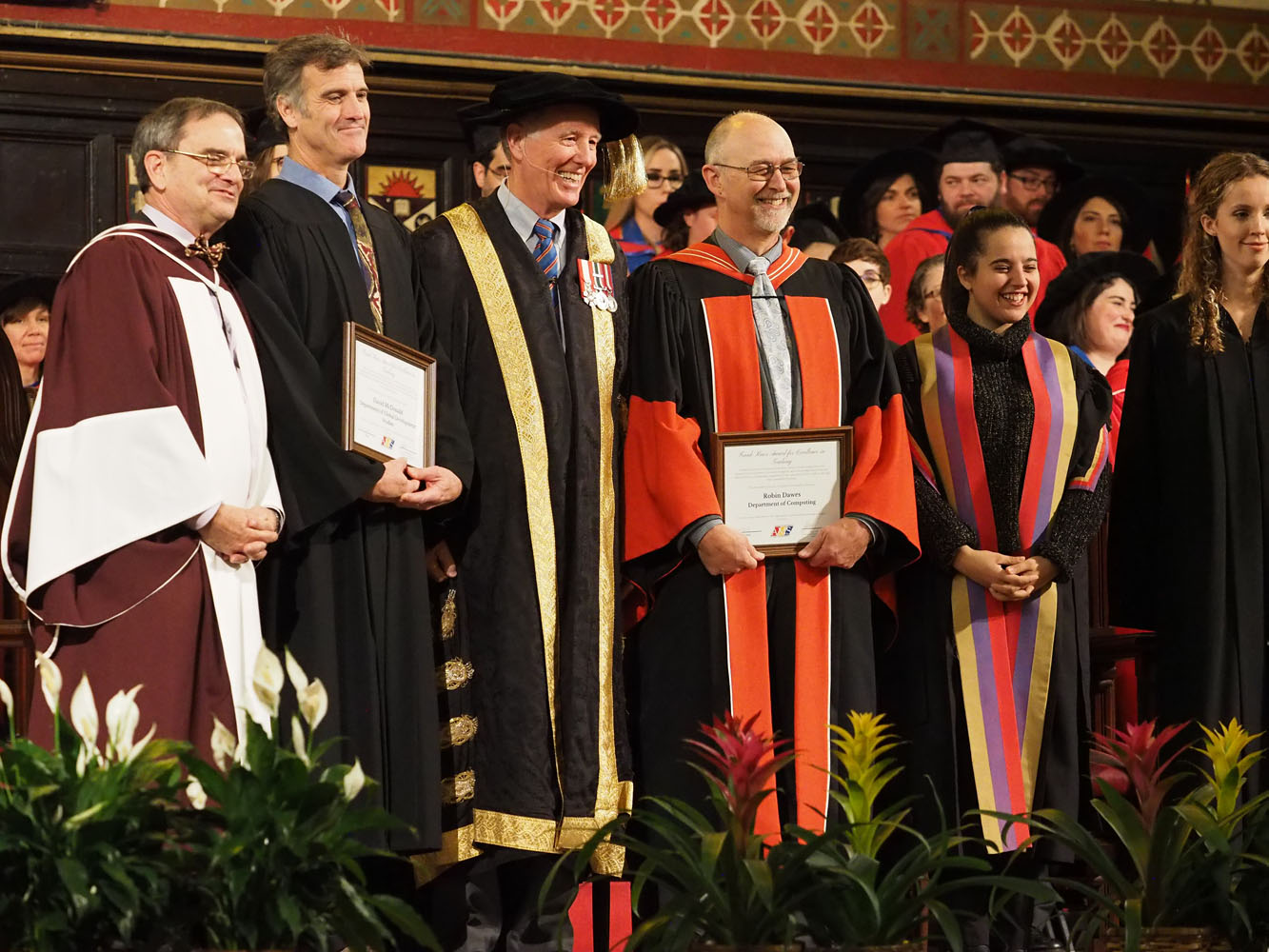 Fall Convocation and Frank Knox Award 2018 > Queen's School of Computing