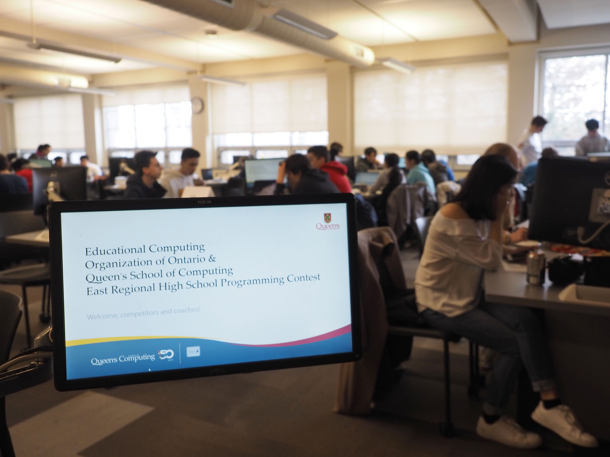 ECOO and QSC East Regional High School Programming Contest 2019 > Queen ...