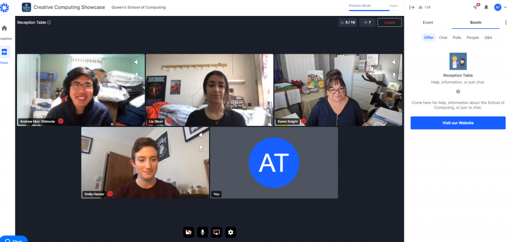 Creative Computing Showcase 2021 > Queen's School of Computing