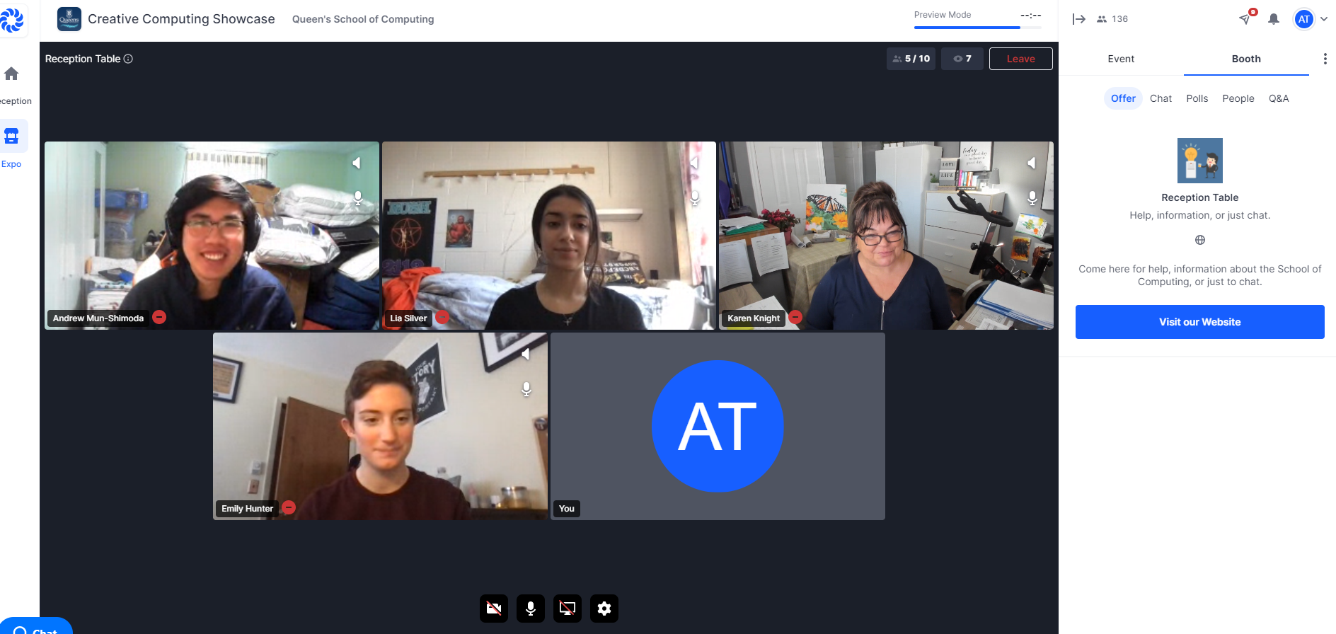 Creative Computing Showcase 2021 > Queen's School of Computing