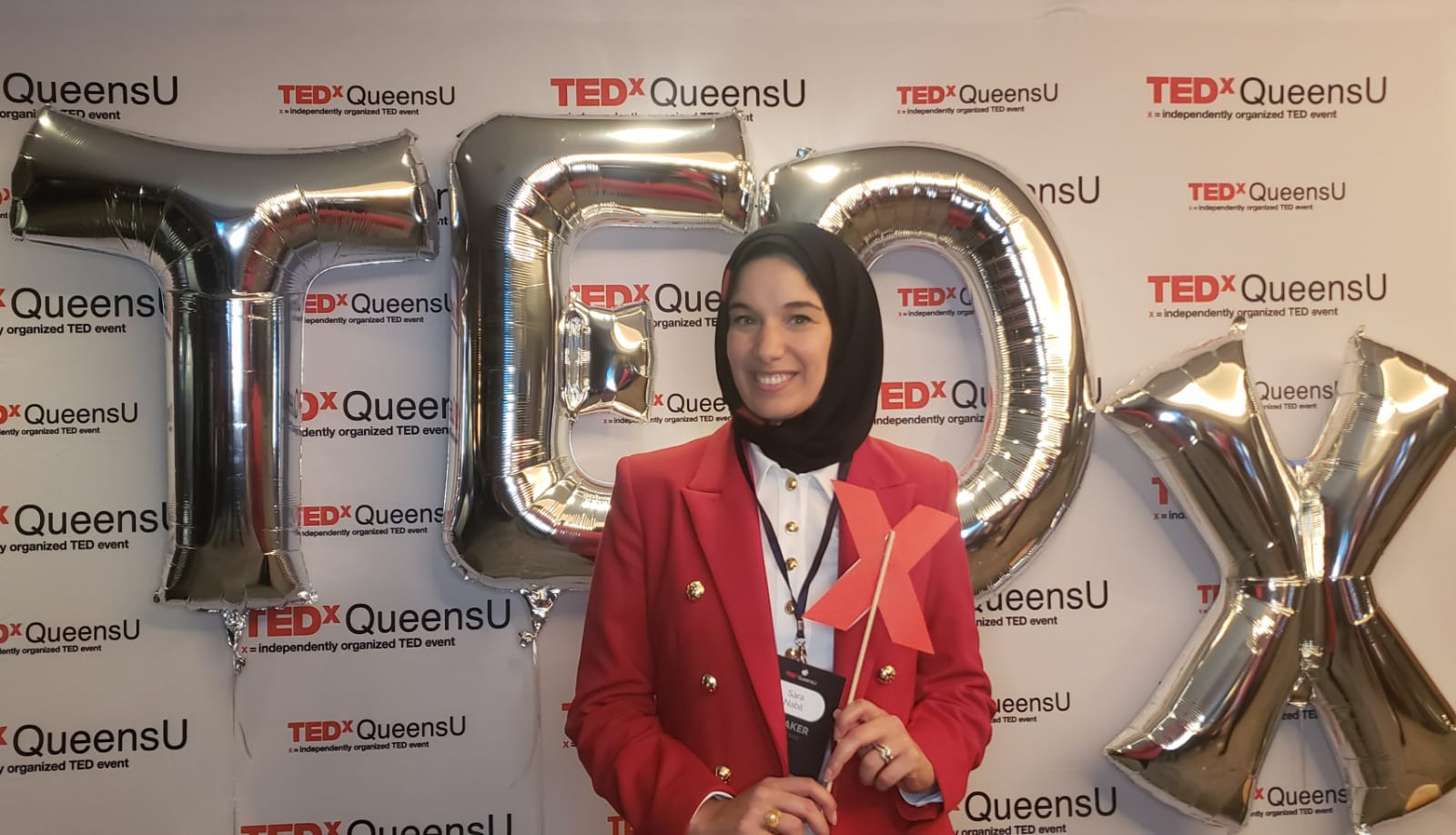 Sara Nabil Presented at TEDx QueensU > Queen's School of Computing